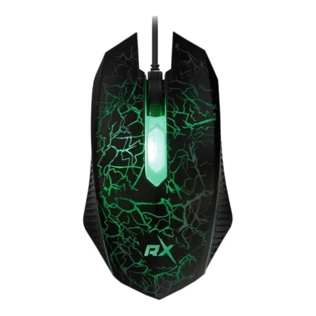 Mouse Gamer Reptilex Rx0008 Retroiluminado Led - 7 Colores - Redisic